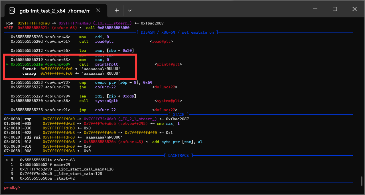 PWN-基础-格式化字符串 | iyheart的博客